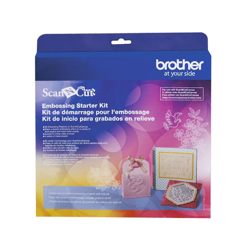 Brother Embossing Starter Kit - Prägen - hobbyplotter.de Onlineshop