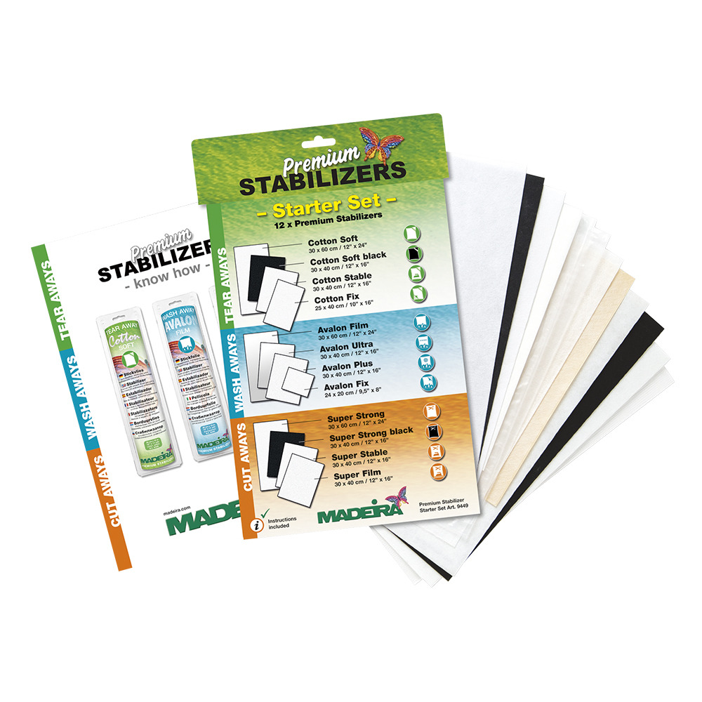 Madeira Stickvlies Stabilizer Starter Kit - Angebote - hobbyplotter.de Onlineshop