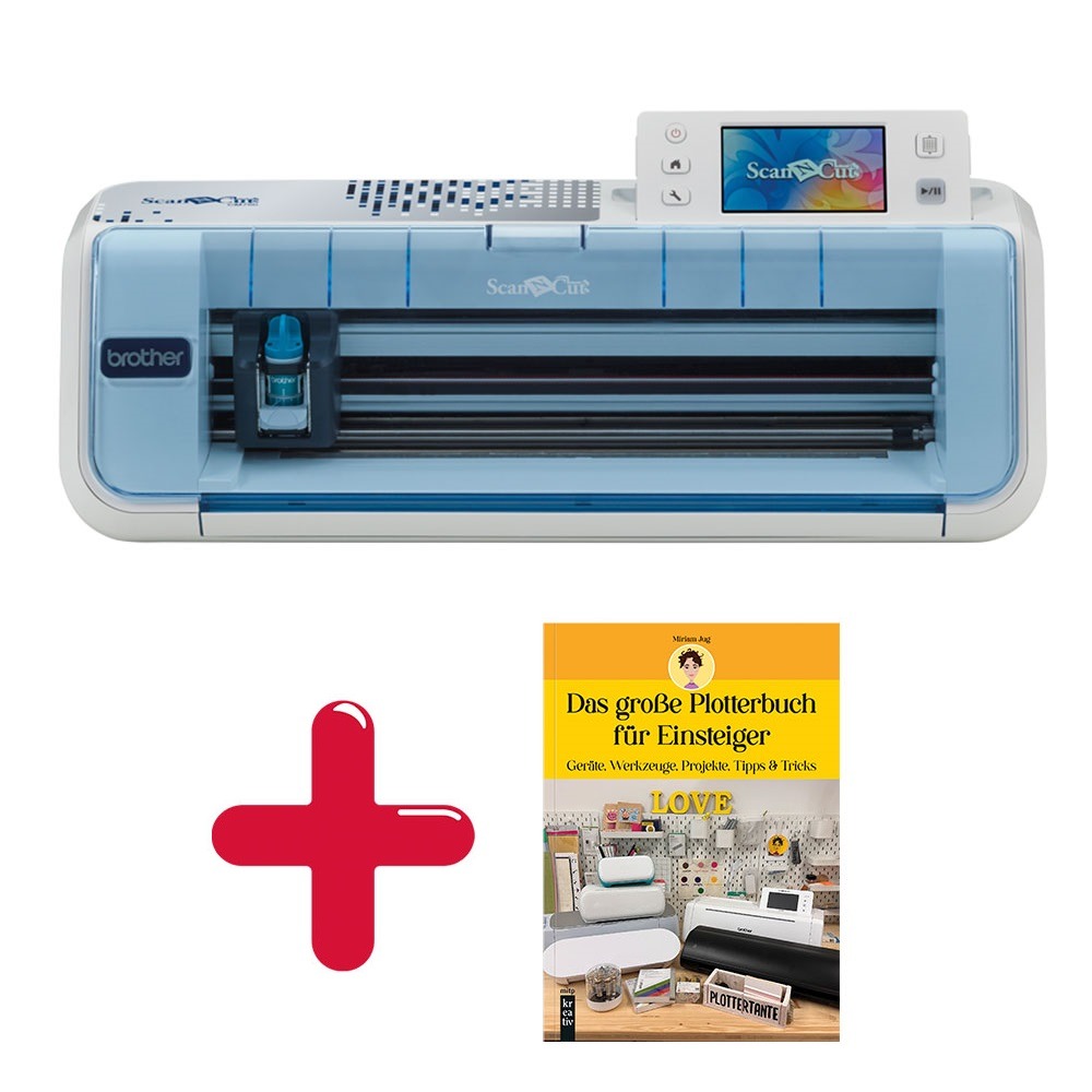 Brother ScanNCut CM Serie CM750 + Das große Plotterbuch für Einsteiger von Miriam Jug - Brother ...